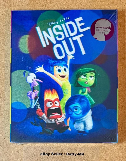 DISNEY PIXAR'S INSIDE Out - Kimchidvd Kimchi 3D + Blu Ray Steelbook ...