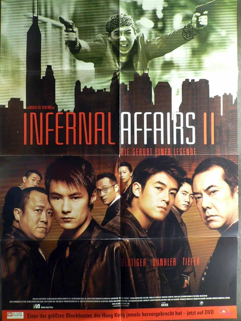 INTERNAL AFFAIRS II - Edison Chen - Carina Lau - Videoposter A1 84x60cm ...