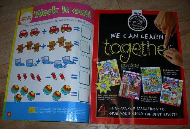 TOYBOX TEACH ME Magazine Comic Bbc Issue 1 Oct 2001 £10.00 - PicClick UK