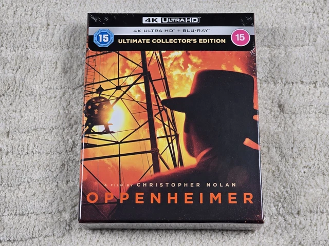 OPPENHEIMER ULTIMATE COLLECTOR'S Edition 4K & Blu Ray Steelbook - Brand ...
