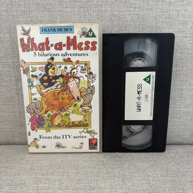 FRANK MUIR’S WHAT A Mess - Vhs Video - Vintage / Childrens £16.13 ...