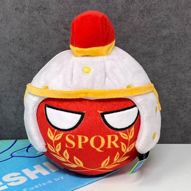MAKESHIP ROMAN EMPIRE Country Ball by Drew Durnil Plush Soft Toy 6.5 ...