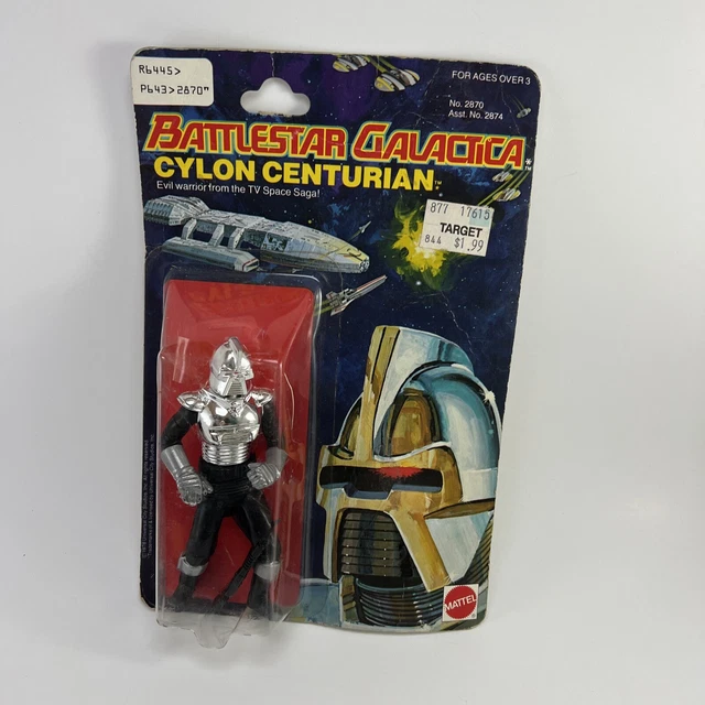 FIGURINE ARTICULÉE BATTLESTAR Galactica Cylon Centurian Mattel 1978 ...