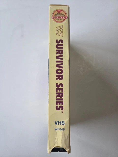 WWF SURVIVOR SERIES 1 (VHS, 1988) Coliseum Video Team Hogan Vs Team ...
