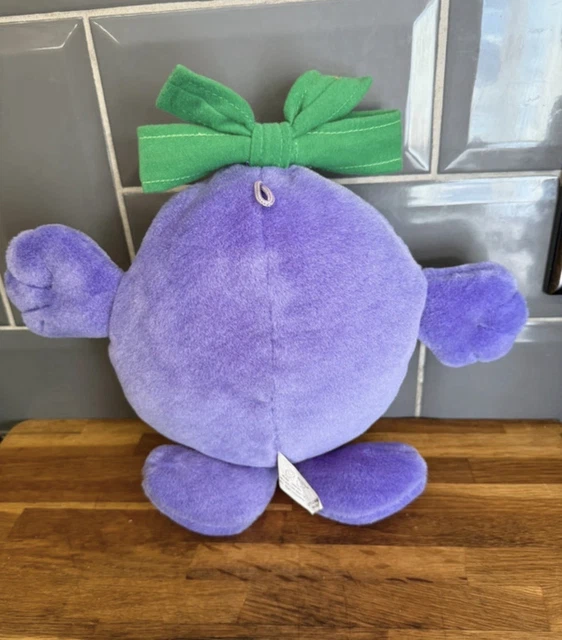 MR MEN LITTLE Miss Plush Toy Mrs Roger Hargreaves 2001 Purple Character ...