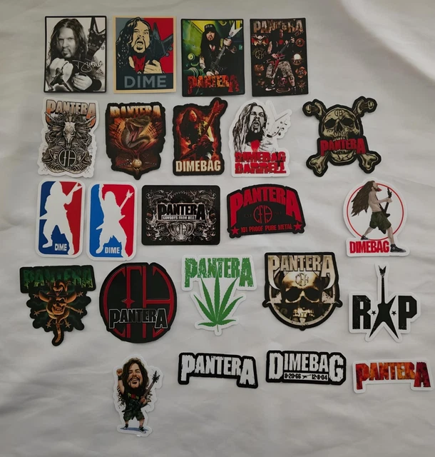 PANTERA STICKERS, DIMEBAG Darrell Decals, Dimebag, Cowboy From Hell ...