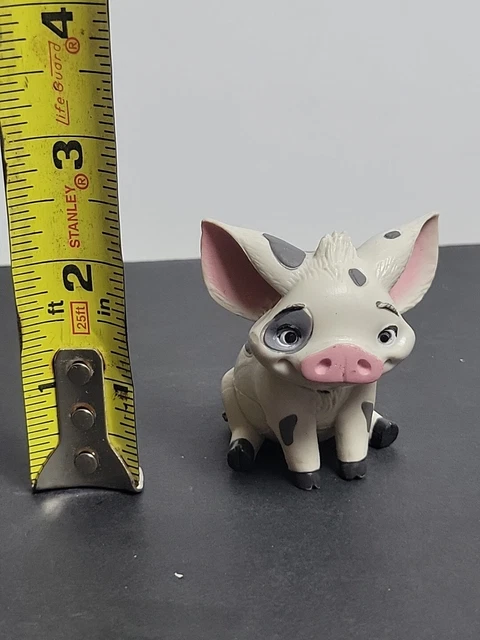 DISNEY MOANA PUA Pig 2.5" Figure Cake Topper Pvc Figurine Toy ...