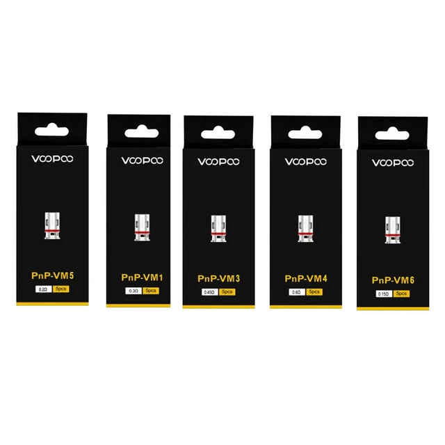 VOOPOO PNP VM1/VM3/VM4/VM5/VM6/M1/M2/R1/R2 Replacement Mesh Coils for Vinci Drag £9.65 - PicClick UK