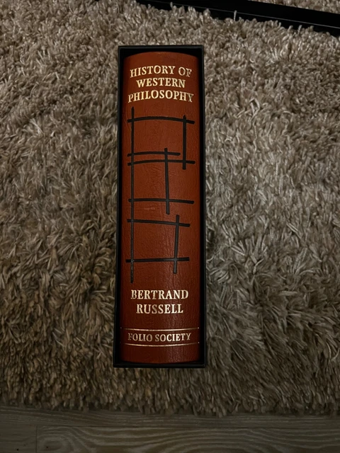HISTORY OF WESTERN Philosophy - Bertrand Russell - Folio Society 2004 ...