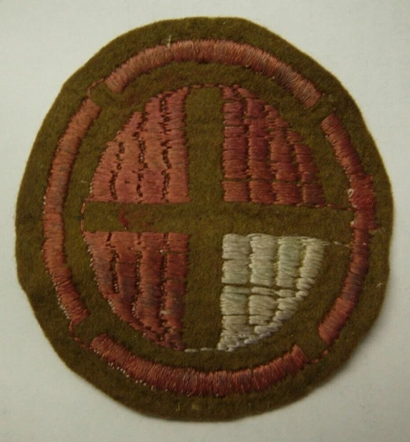 WW1 35TH DIVISION / 130th F.A. Regiment Shoulder Patch - US Army AEF J ...