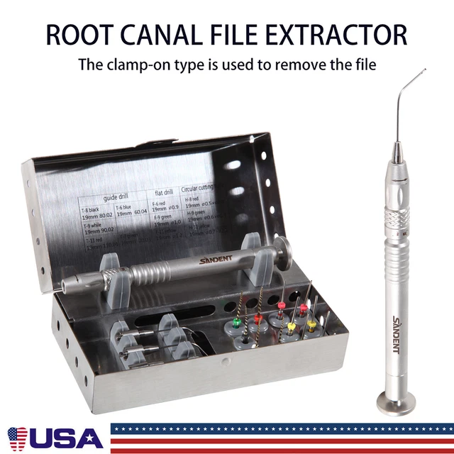 DENTAL BROKEN ROOT Canal File Extractor Endodontic Endo Files Removal ...