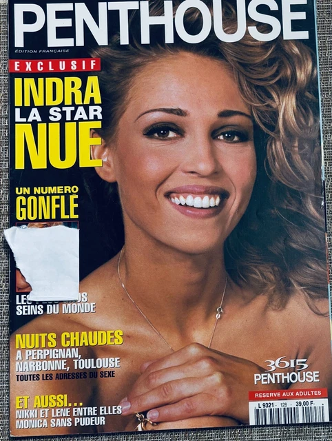 VINTAGE MEN'S MAGAZINE France Penthouse #128 Sept 1995 Traci Topps Nice ...