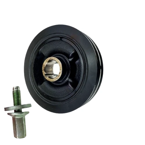 TOYOTA HILUX LN106 3L Diesel Crankshaft harmonic balancer pulley w Bolt ...