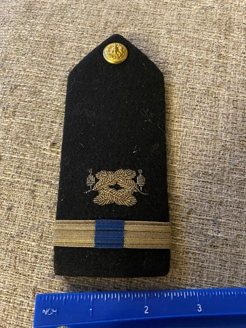 WWII ERA US Navy Rank Shoulder Board CWO, Civil Engineer Chief Warrant ...