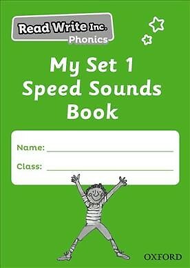 READ WRITE INC Phonics: My Set 1 Speed Sounds Book Pack of 5 by Ruth ...