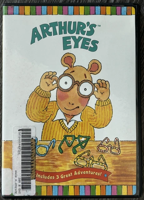 PBS KIDS ARTHUR’S Eyes DVD Arthur Francine Buster First Ever Episode of ...