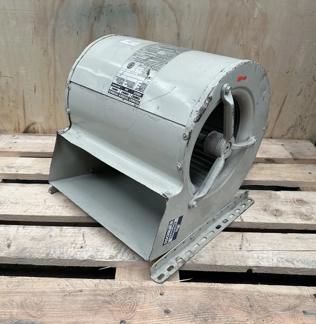 FISCHBACH SINGLE PHASE Extractor Fan 0.74kW Centrifugal Snail Fan Spray ...