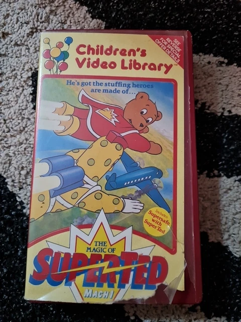 THE MAGIC OF Superted VHS Videotape 1985 Pal Version VHS! Rare! £28.50 ...