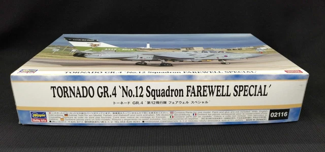AIRPLANE HELICOPTER MODEL Number Tornado Gr.4 12Th Squadron Farewell ...
