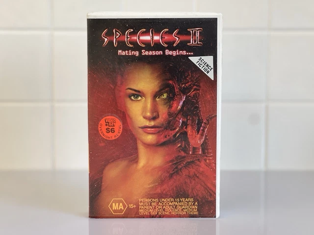 SPECIES II (1998) VHS Horror Scifi Michael Madsen Big Box £4.58 - PicClick UK