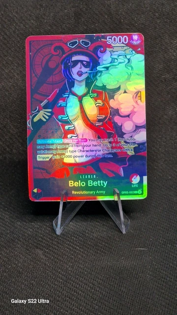 ONE PIECE TCG Belo Betty Op05 Custom Holographic Leader EUR 15,00 ...
