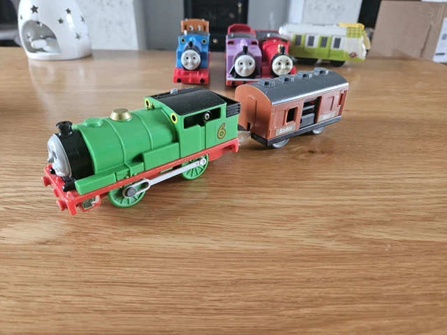 1995 PERCY & Sodor Mail Car Trackmaster Tomy Thomas & Friends Tank ...