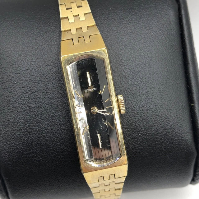 OROLOGIO VINTAGE ANNI '70 Donna SEIKO 1520-367A Slim Lungo TAGLIO ...