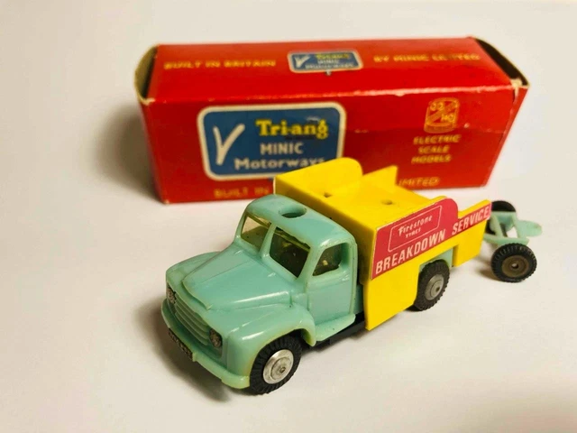 TRI-ANG MINIC MOTORWAYS : Breakdown Service Truck - Original Vintage ...