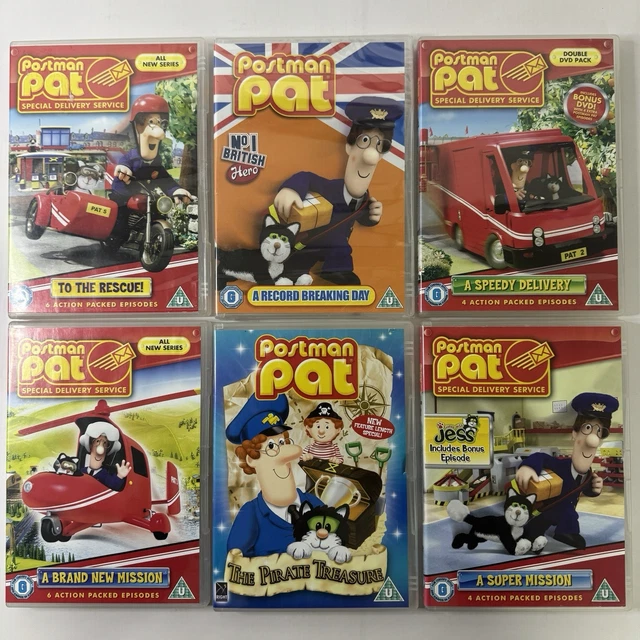 POSTMAN PAT DVD Bundle 7x Discs Children’s Classic 34x Episodes ...