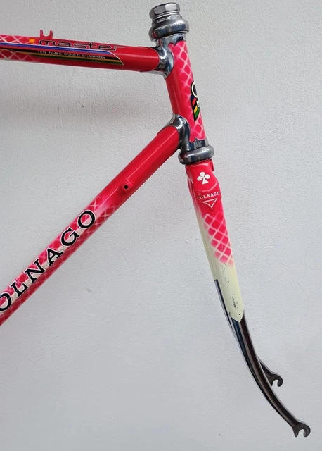 1986 VINTAGE FRAME Colnago Master Webbing Belting Frameset 54 54 ...