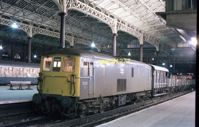 ORIGINAL RAILWAY PHOTOGRAPHIC negative Class 73 73121 at London ...