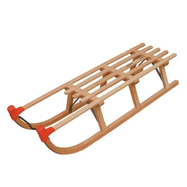 SCHLITTEN YARO110 LÄNGE 110cm Holzschlitten Rodel Davoser Art 110kg ...