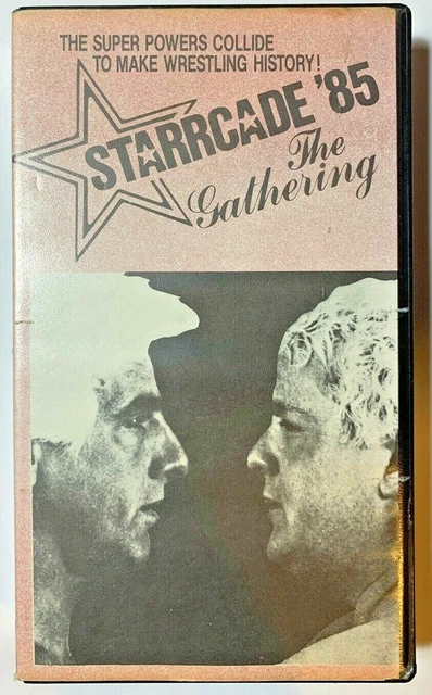 NWA STARRCADE 85 wrestling vhs RARE awa aew wwe wwf Ric Flair Dusty ...
