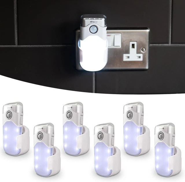 XTRALITE NITESAFE DUO Rechargeable Night Light & LED Torch – Automatic ...
