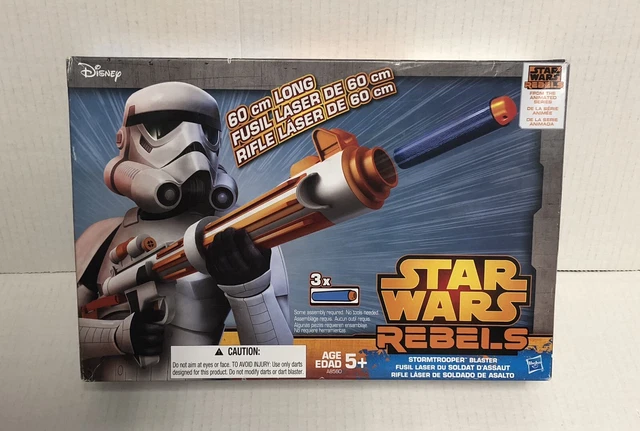 *NEW SEALED* HASBRO Nerf STAR WARS Rebels STORMTROOPER Blaster 2014 NOS ...