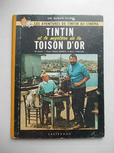 HERGÉ TINTIN LA Toison d'Or Edition 1962 Casterman Tibet 120 photos ...