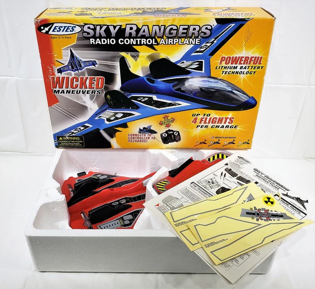2007 ESTES SKY Rangers Radio Control Airplane 4170 *New Other* Open Box ...