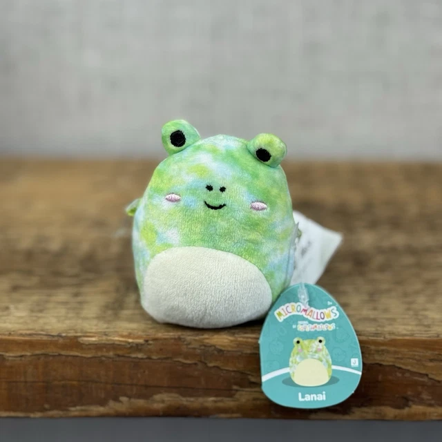 SQUISHMALLOW MICROMALLOW - Lanai Mini Frog Green New With Tags ...