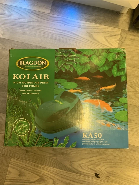 BLAGDON KOI AIR Pump KA50 new fish high output pond pump EUR 108,10 ...