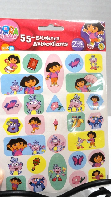 DORA THE EXPLORER Sandylion Nick Jr. Stickers 2005 55 Pieces NIP $15.82 ...