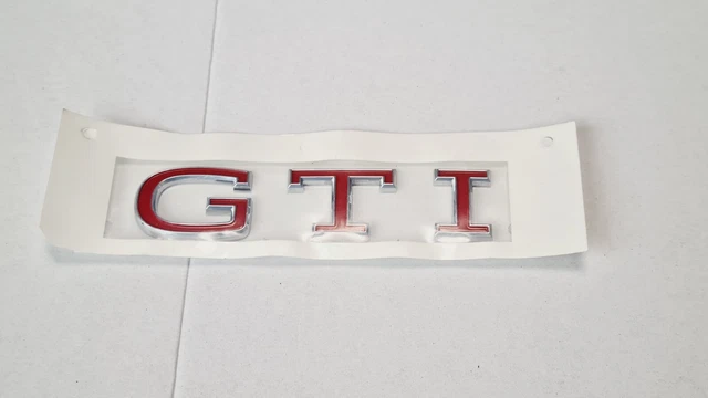 VW GOLF MK8 Gti 2020-2023 New Genuine Rear Tailgate Badge Logo Emblem ...