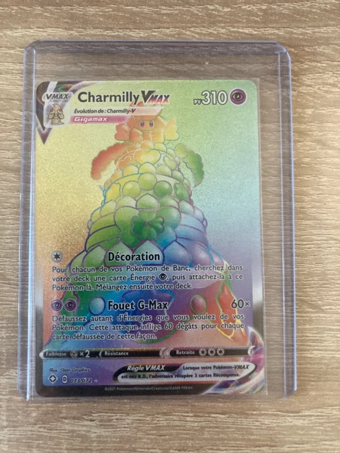 CARTE POKÉMON CHARMILLY Vmax 073/072 EB4.5 Destinées Radieuses FR EUR 8 ...
