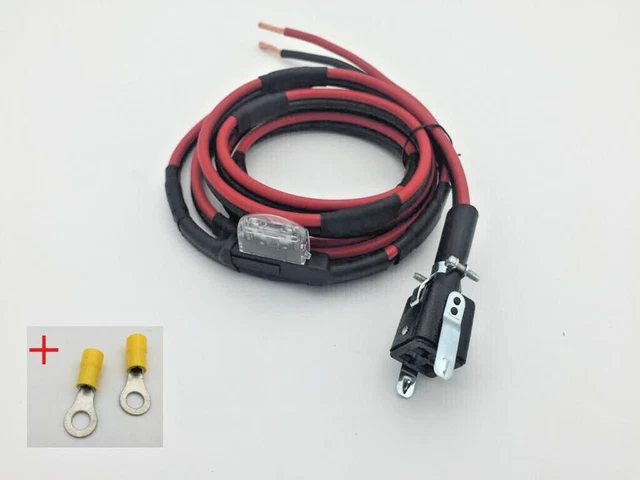 YAESU SOMMERKAMP FT-757 FT757 FT-747 GX GX2 SX FT-80 DC power cable ...