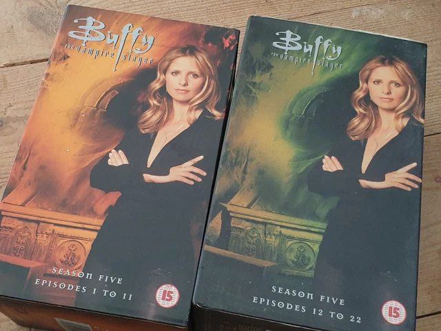 BUFFY THE VAMPIRE Slayer VHS Boxset Season Five Episode 1 -22 Video ...