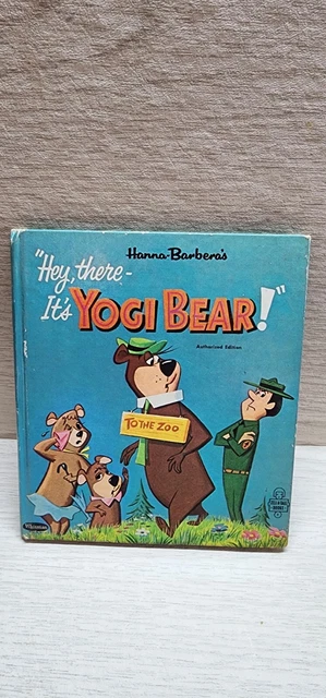 HANNA BARBERAS HEY there, It’s Yogi Bear! 1964 Whitman Tell-a-Tale Book ...