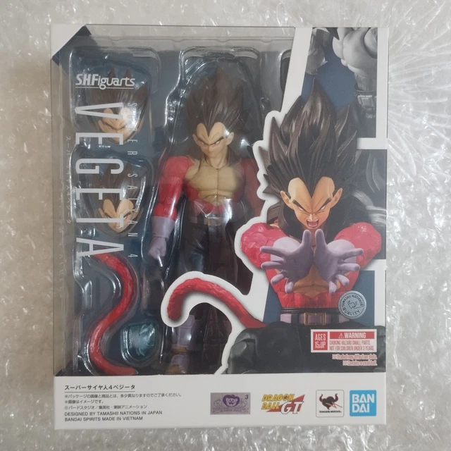 BANDAI S.H. FIGUARTS Dragon Ball GT Vegeta Super Saiyan 4 13cm Action Figure EUR 75,00 - PicClick FR