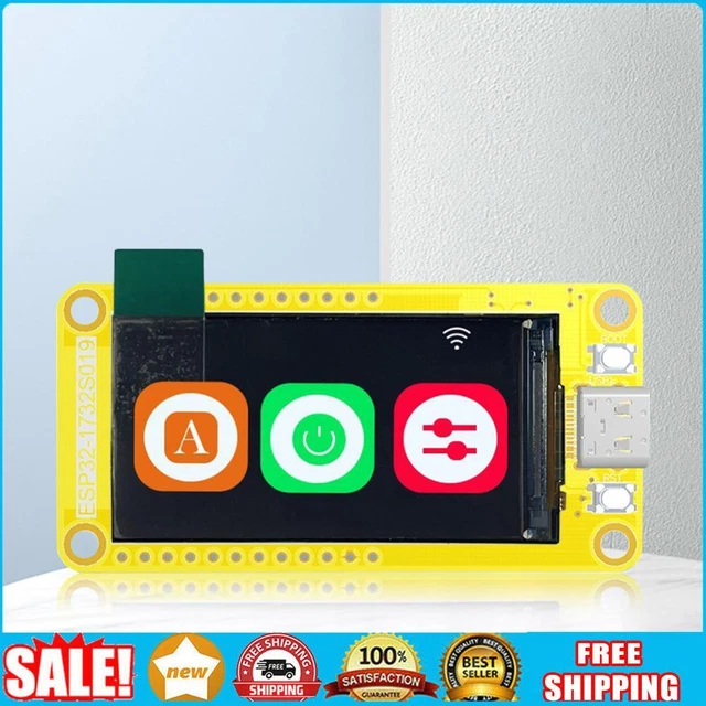 SCHEDA DI SVILUPPO ESP32-S3 IPS LCD TF IoT MCU modulo WIFI compatibile ... SCHEDA DI SVILUPPO ESP32-S3 IPS LCD TF IoT MCU modulo WIFI compatibile ...