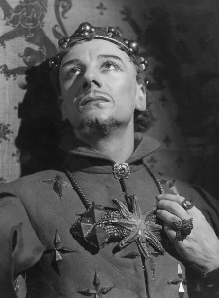 ENGLISH ACTOR AND Producer John Gielgud As Richard Ii 1929 OLD PHOTO ...