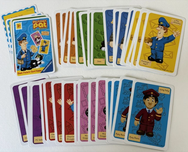 VINTAGE POSTMAN Pat Card Game Ravensburger Complete Without Box £4.83 ...