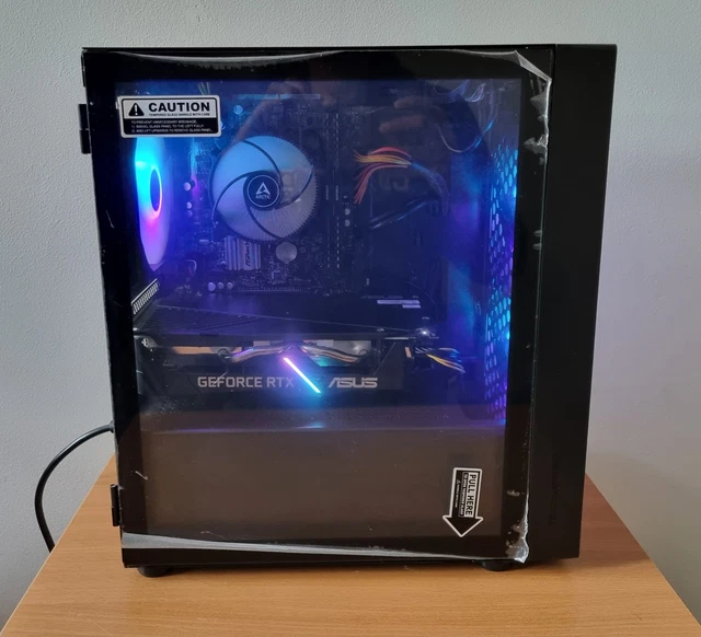 CUSTOM GAMING PC BLACK/RGB/ Intel 8th Gen/ RTX GPU /16GB DDR4 RAM ...
